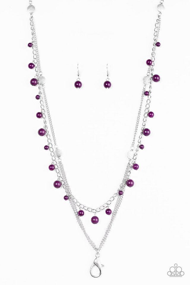 Color Spree - Purple Lanyard - Paparazzi Accessories – Bedazzle Me ...