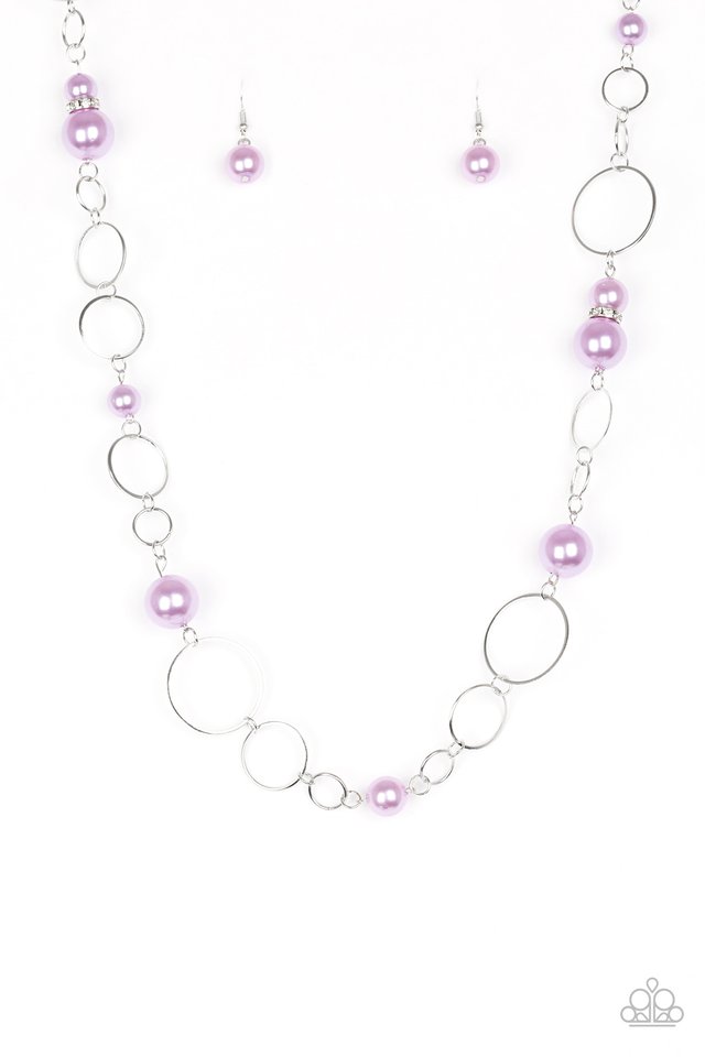 Lovely Lady Luck - Purple Necklace - Paparazzi Accessories – Bedazzle ...